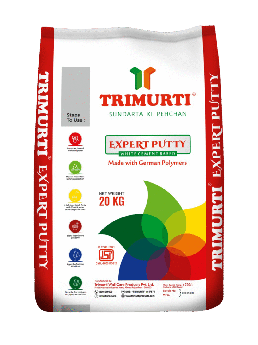 No. 1 Wall Putty Manufacturers & Suppliers In India - Trimurti Products